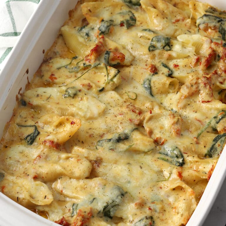 Cheese Stuffed Shells - The Toasty Kitchen