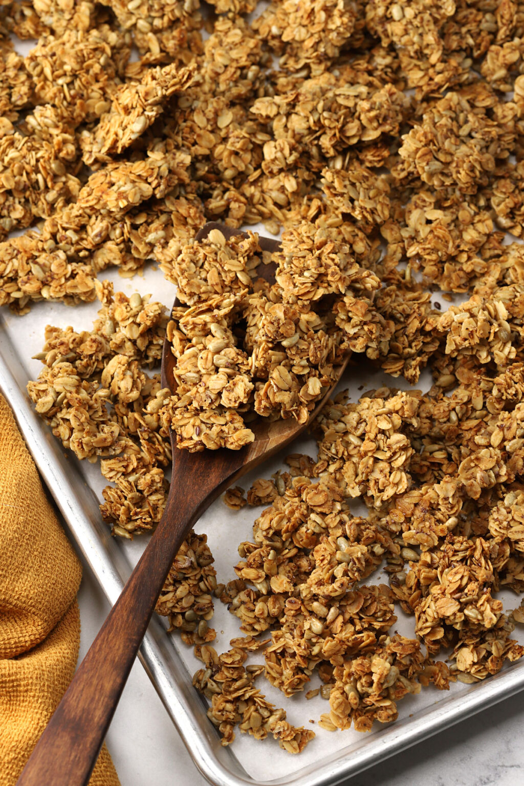 Brown Butter Honey Granola - The Toasty Kitchen