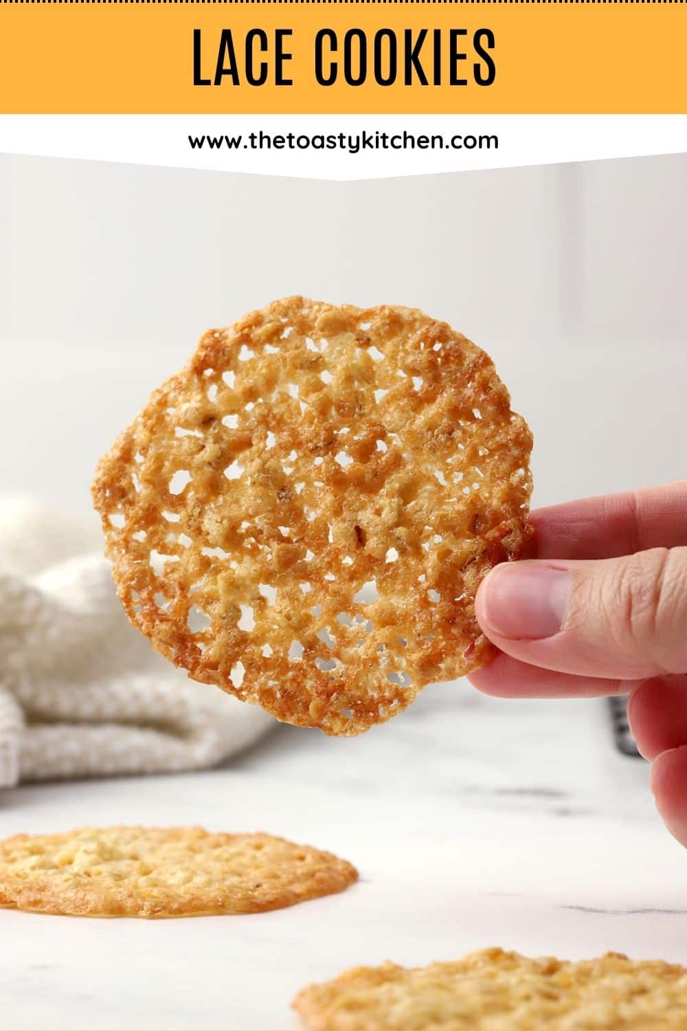 Lace Cookies - The Toasty Kitchen